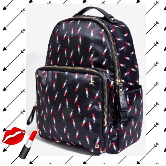 MMS Design Studio | Bags | Mms Design Studio Red Lipstick Rockstud ...